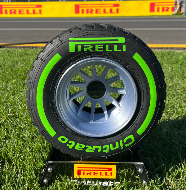 Cinturato Intermediate F1 Tyre with Stand – Replica Wheels